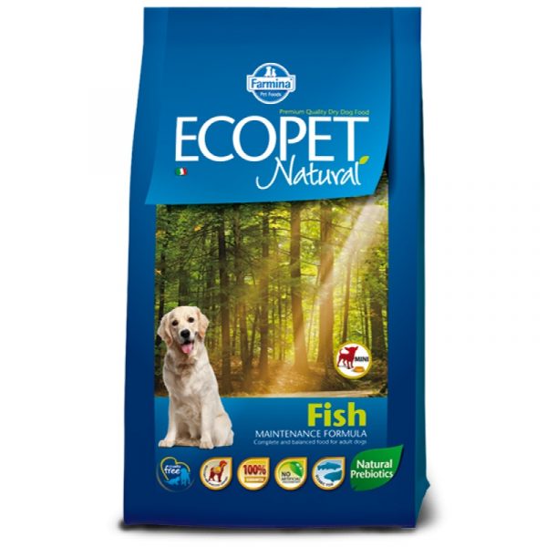 Ecopet Natural Fish Mini – 12 kg