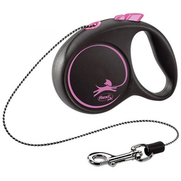 Flexi Black Design XS cord 3 m pink