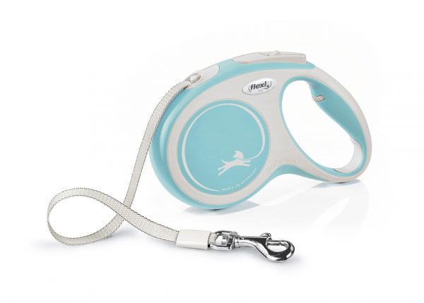 Flexi New Comfort M tape 5 m light blue