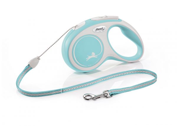 Flexi New Comfort S cord 5 m light blue