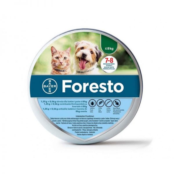 FORESTO – ogrlica za manje pse i mačke 38 cm