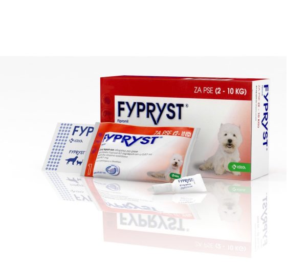 FYPRYST – spot on, za pse 2-10 kg