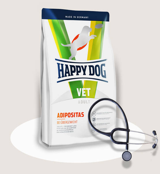 Happy Dog VET Diet Adipositas – 12,5 kg