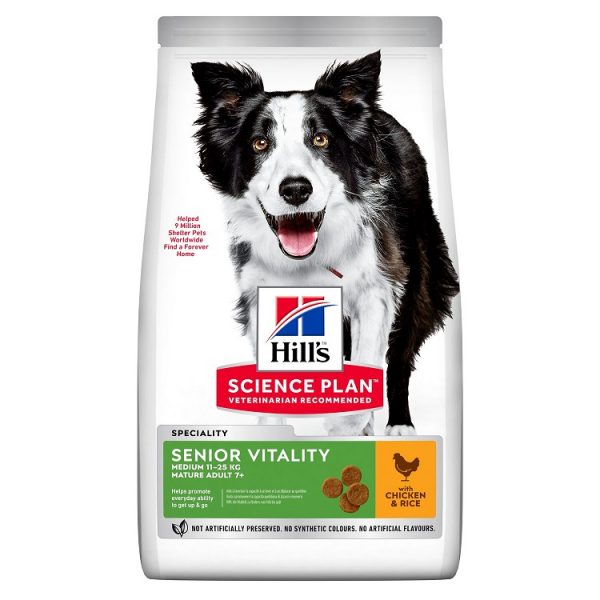 Hill’s Science Plan Senior Vitality Medium – 14 kg