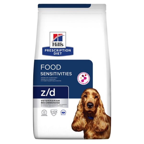 Hill’s Prescription Diet Food Sensitivities Z/D – 10 kg