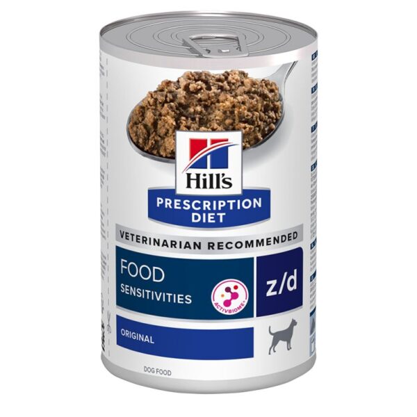 Hill’s Prescription Diet Food Sensitivities Z/D Wet – 12×370 g