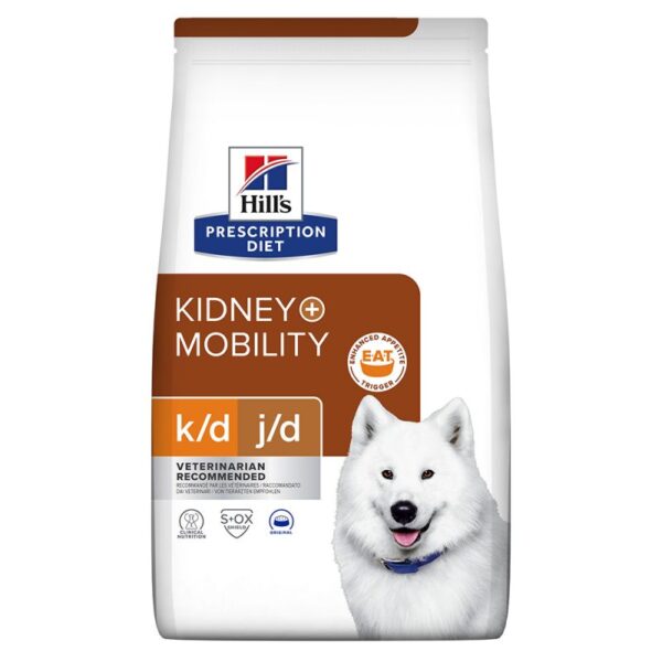 Hill’s Prescription Diet Kidney+Mobility K/D+J/D – 12 kg