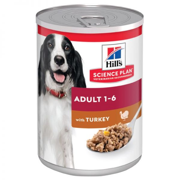 Hill’s Science Plan Adult Turkey Wet – 6×370 g