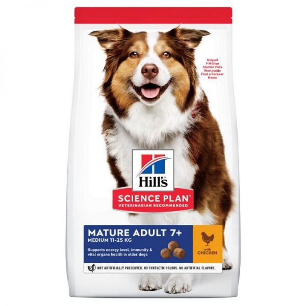 Hill’s Science Plan Mature Medium Chicken – 14 kg