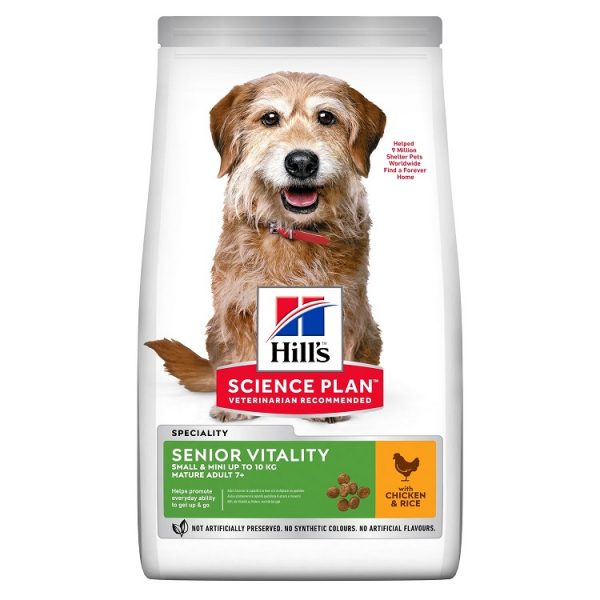 Hill’s Science Plan Senior Vitality Small&Mini – 6 kg