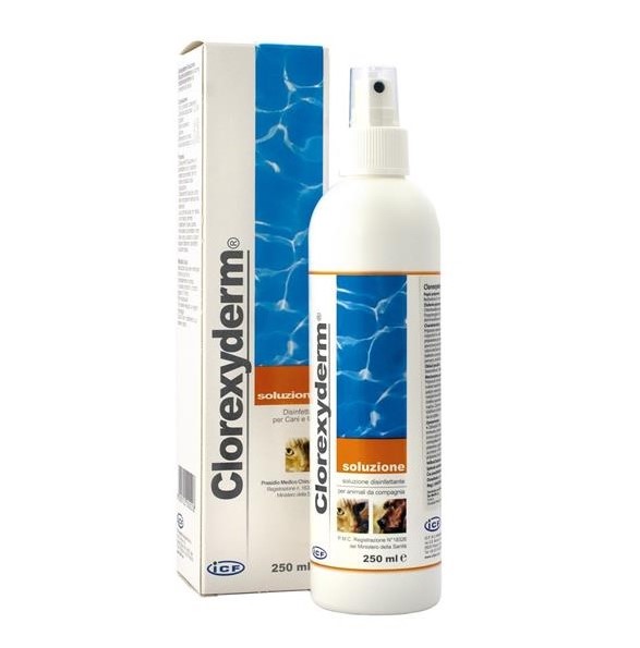 ICF Clorexyderm Soluzione – rastvor za pse 250 ml