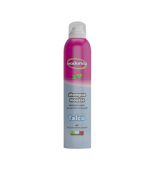 INODORINA Shampoo Mousse Talco za pse – 300 ml