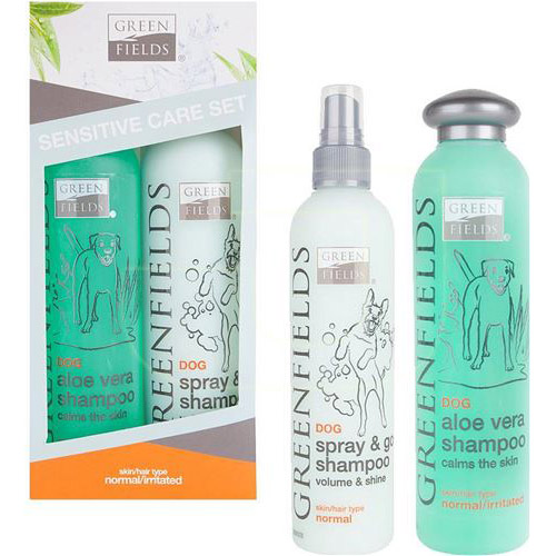 Greenfields Sensitive care set za negu dlake 2 x 250 ml