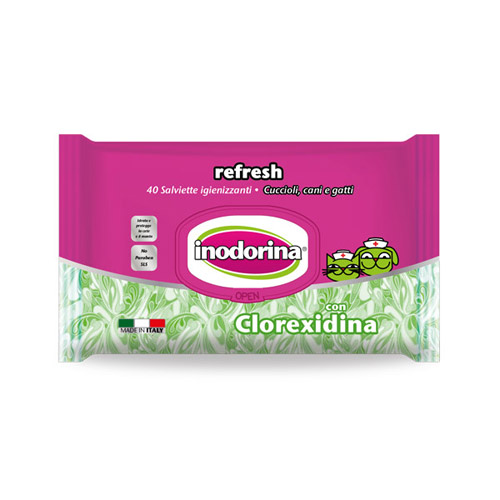 Inodorina Refresh Chlorhexidine Vlažne Maramice