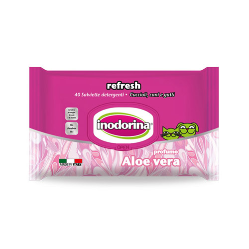 Inodorina Refresh Aloe Vera Vlažne Maramice