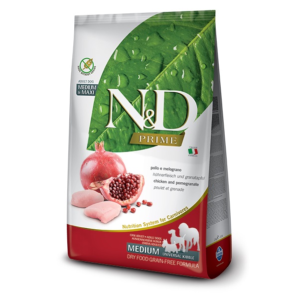 N&D Prime Medium&Maxi Adult Chicken&Pomegranate – 12 kg