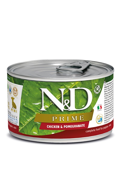 N&D Prime Puppy Mini Chicken&Pomegranate – 6×140 g