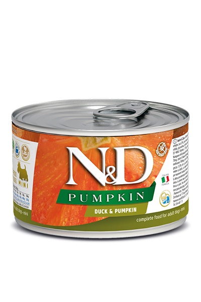 N&D Pumpkin Mini Duck&Pumpkin – 6×140 g