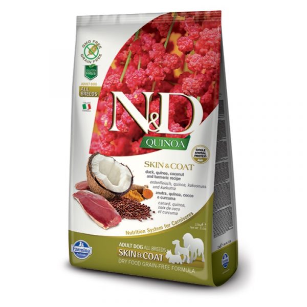 N&D Quinoa Skin&Coat Duck – 2,5 kg