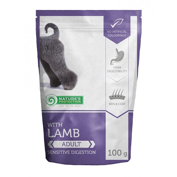 NATURE’S PROTECTION Adult Sensitive Lamb – 22×100 g