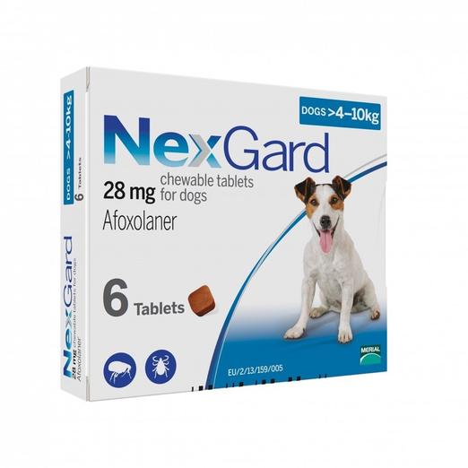 NexGard M – za pse 4-10 kg