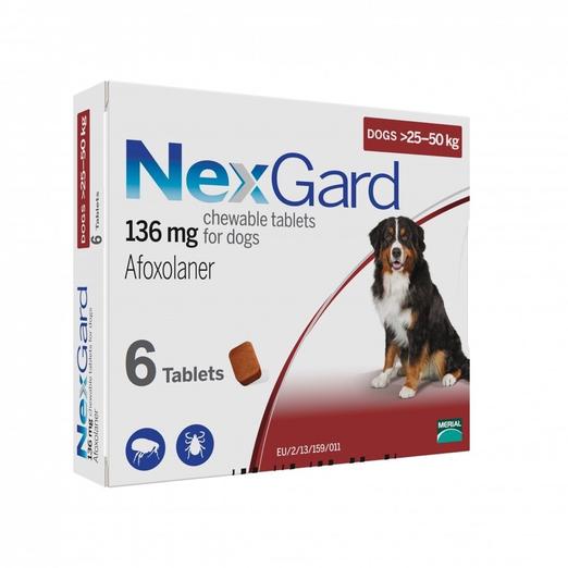 NexGard XL – za pse 25-50 kg