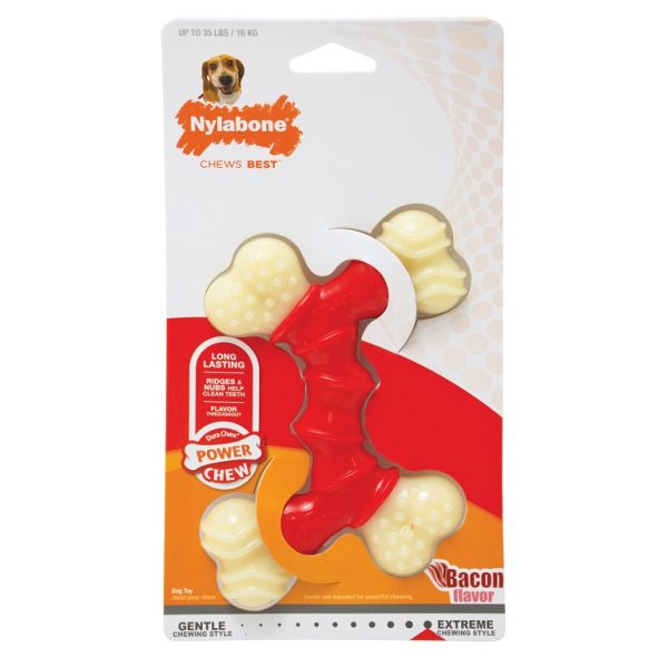 Nylabone – Ec Igračka za žvakanje, dupla kost M