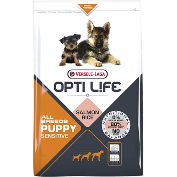 Opti Life Puppy All Breeds Sensitive – 12,5 kg