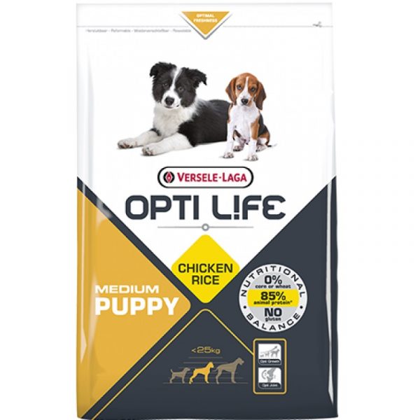 Opti Life Puppy Medium – 12,5 kg