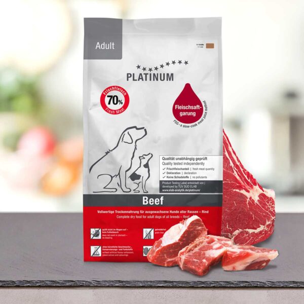 Platinum Adult Beef+Potato – 5 kg