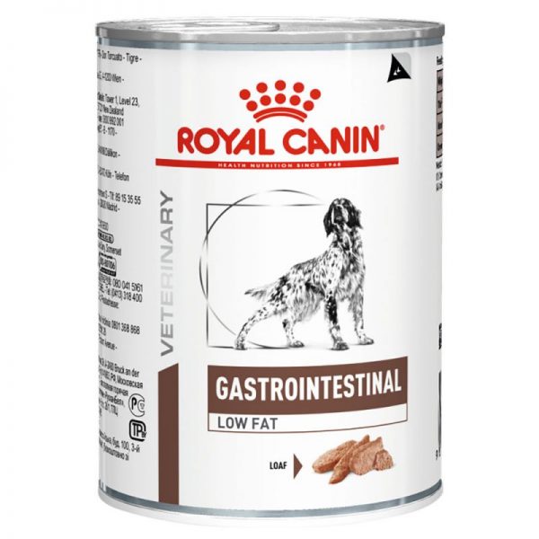 Royal Canin Gastrointestinal Low Fat Dog – 6×410 g