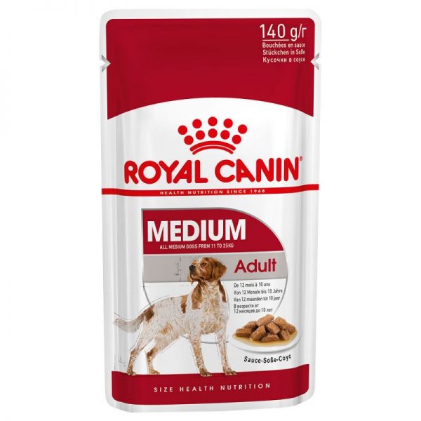 Royal Canin Wet Medium Adult – 10×140 g