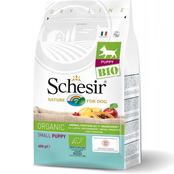 Schesir BIO Organic Small Puppy – 600 g