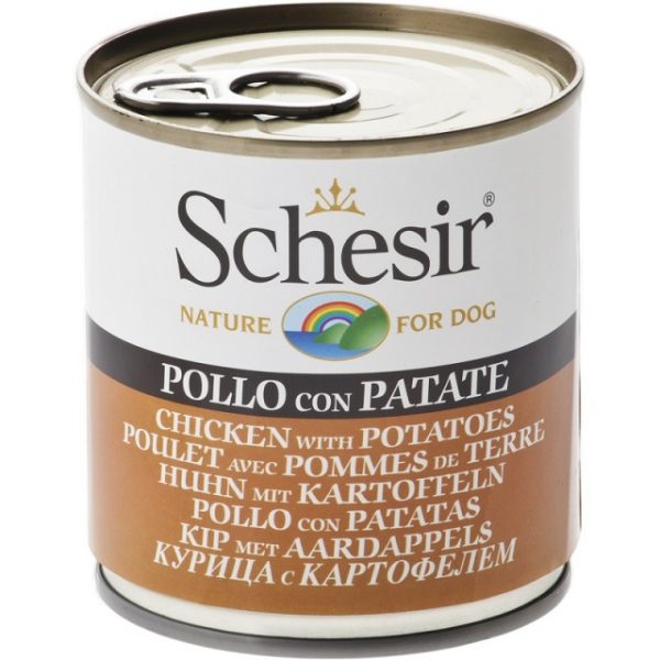 Schesir Dog Piletina i Krompir – 6×285 g