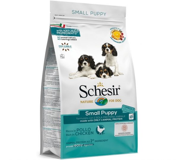 Schesir Dry Dog Small Puppy – 2 kg