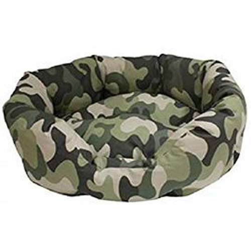 Ležaljka za pse Ovalna Mimetic Camouflage