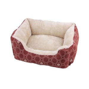 Pawise Square Dog Bed Crveni