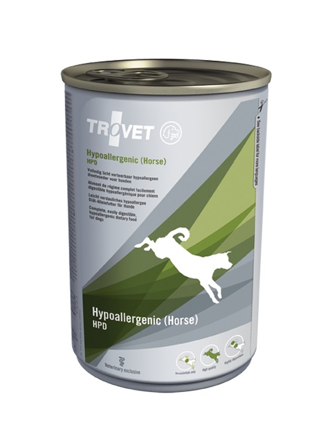 Trovet Hypoallergenic Dog (Horse) – 6×400 g