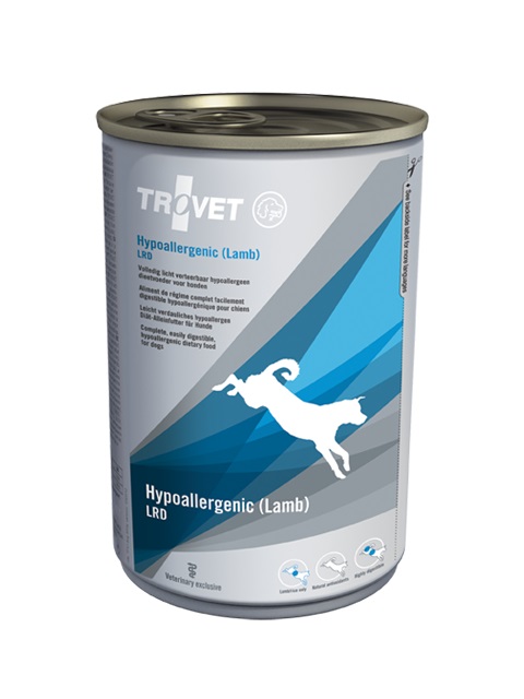 Trovet Hypoallergenic Dog (Lamb) – 6×400 g