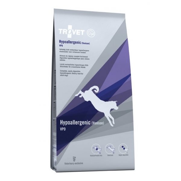 Trovet Hypoallergenic Dog (Venison) – 10 kg