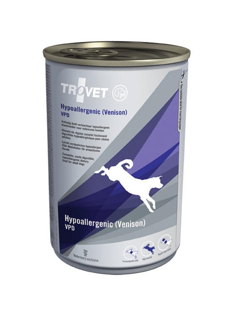 Trovet Hypoallergenic Dog (Venison) – 6×400 g