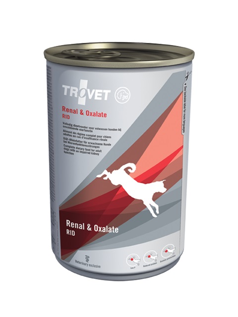 Trovet Renal & Oxalate Dog – 6×400 g