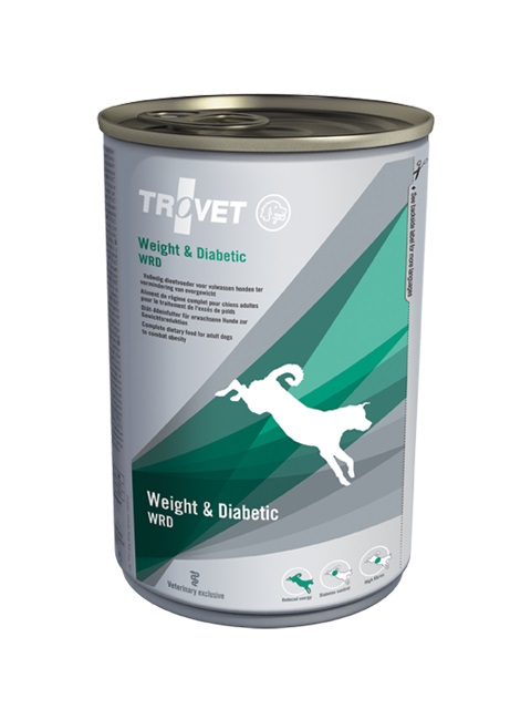 Trovet Weight & Diabetic Dog – 6×400 g