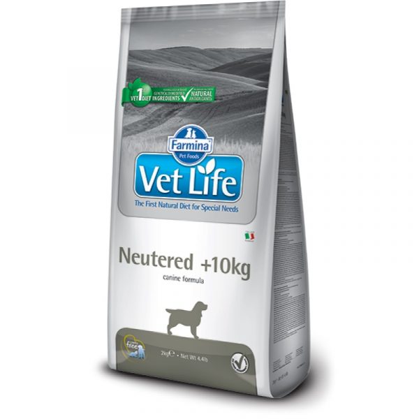 Vet Life Neutered +10 KG – 2 kg