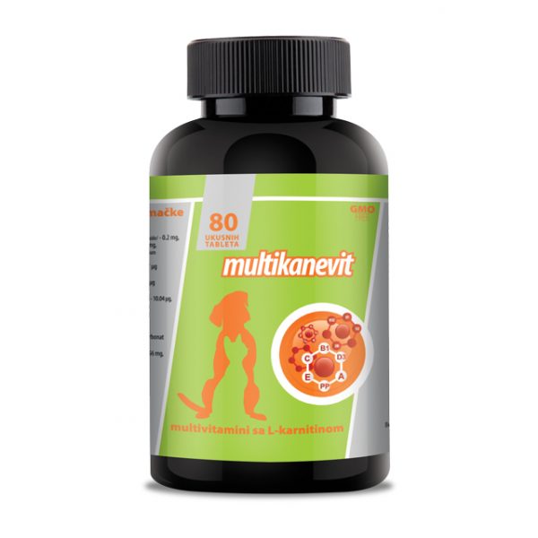 Vet Supplements Multikanevit – 80 tableta