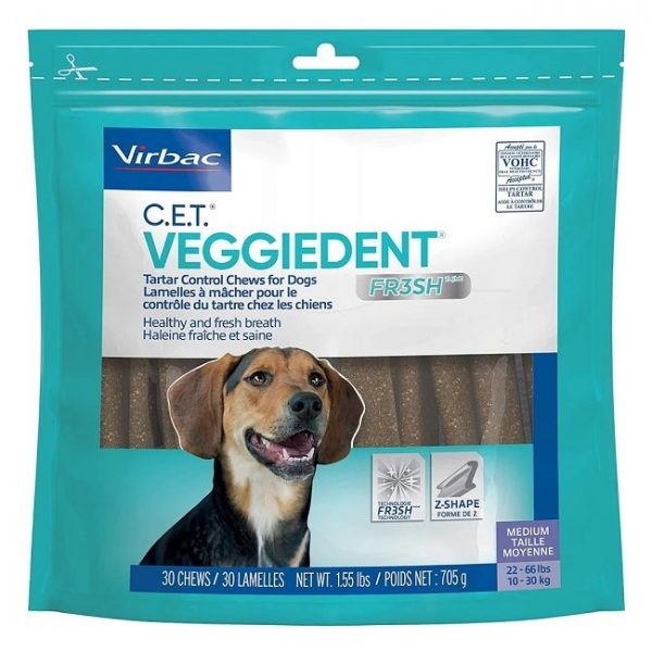 Virbac Veggiedent M – za pse 10-30 kg