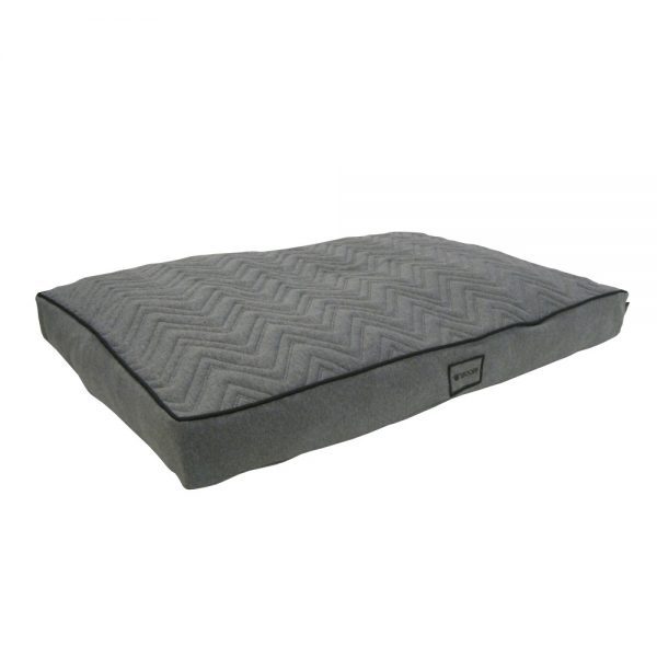 Wooff – Box Jersey Quilt ležaljka crna 70 x 110 x 15 cm