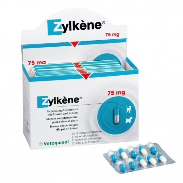 Vetoquinol Zylkene 75 mg – 10 kapsula