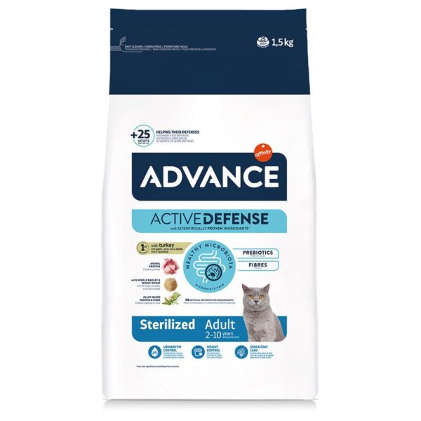 Advance Cat Sterilized Turkey – 15 kg