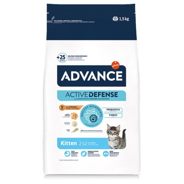 Advance Kitten Chicken & Rice – 1,5 kg